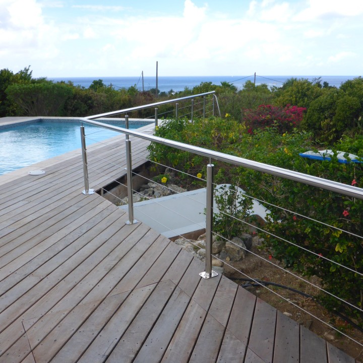 Pool Railings – FKG Marine Rigging & Fabrication